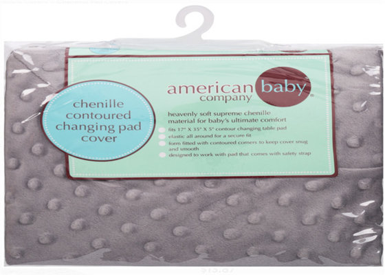 100% Cotton Jersey Baby Changing Pads Waterproof 17" X 35" X 5" Comfortable