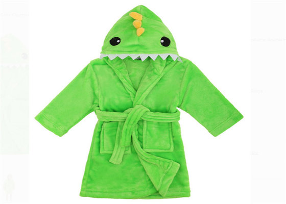Funky Toddler Boy Bathrobe , 3-24M Infant Baby Boy Robe Environmently Material