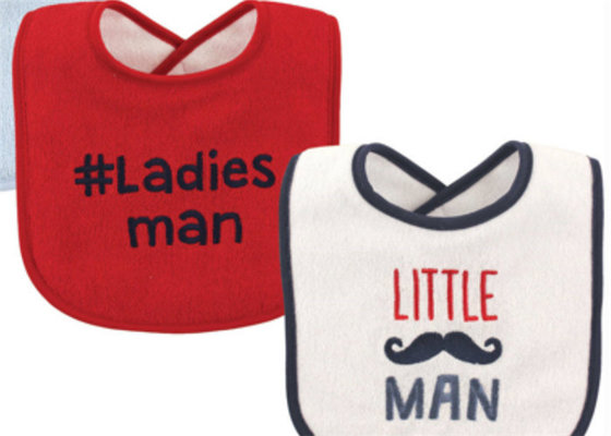Extra Soft Newborn Baby Dribble Bibs , Baby Eating Bib Cotton Poly Terry Fabric