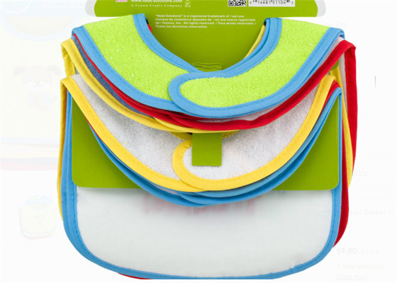 Cotton Blend Baby Feeding Bibs 0 - 3 Months Various Color OEM / ODM Available