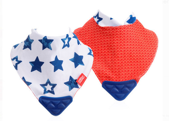 Unisex Baby Drool Bibs , White Cotton Baby Bibs Omfortable & Skin Care