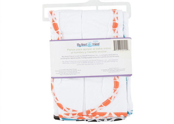 Extra Large Cute Baby Boy Burp Cloths , 3 Count Baby Burp Rags 18.0" X 20.5"