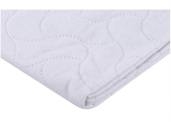 Quilted Crib Mattress Pad 360° Package Baby Cot Mattress Pad 27" X 36" Lightweight