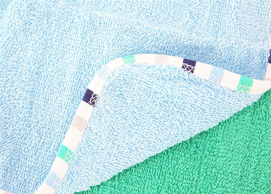 Quick Suction Sweat Baby Bath Washcloths 100% Cotton 300G 9x9"