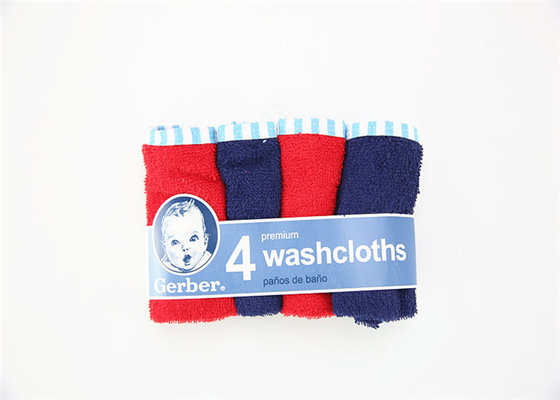 No Fluorescent Agent Baby Bath Washcloths 4pk Woven Washcloth