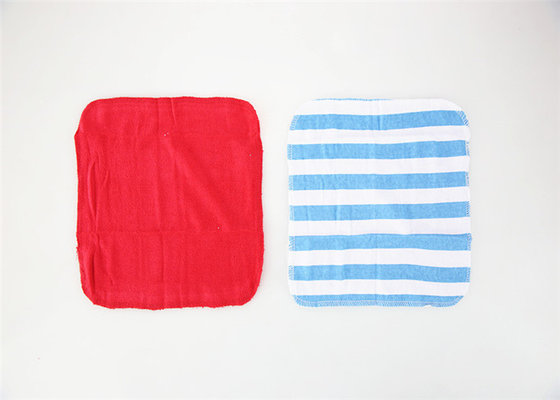 10pk Knit Washcltoh Baby Bath Washcloths 80% Cotton 20% Polyester Color Magnet