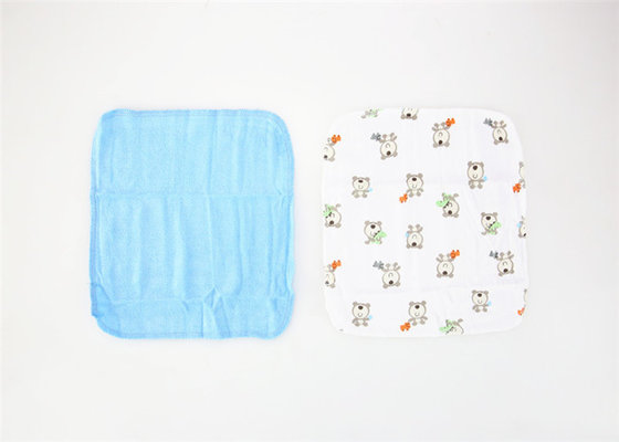 Multi Colored Baby Bath Washcloths 100% Cotton 10pk Knitted Comfortable