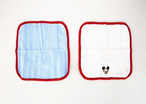 Multi Use Infants Baby Bath Washcloths Good Hand Feeling Easy Wash / Dry