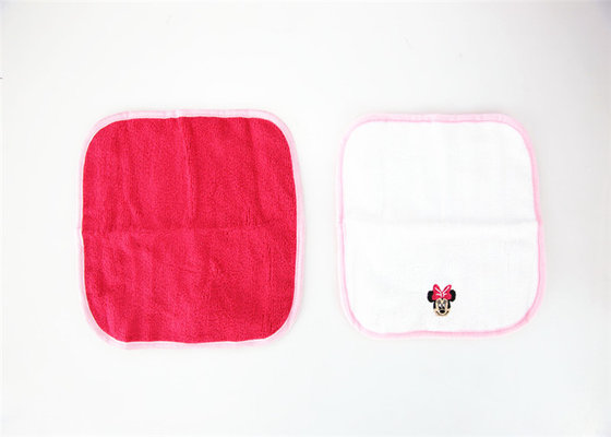 220GSM Microfiber Baby Washcloths , Beautiful Minnie Mouse Baby Bath Towel