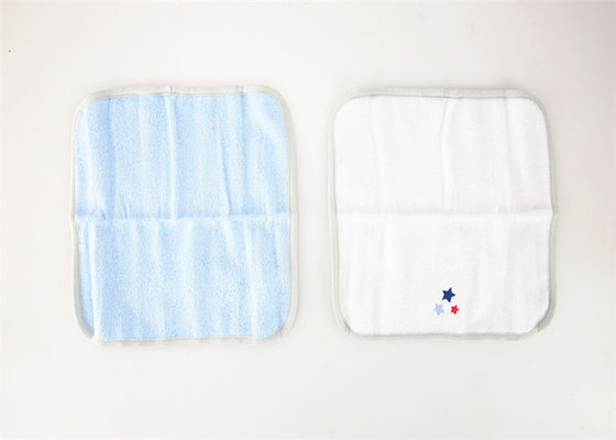 Cute Newborn Baby Bath Towels , Softest Baby Washcloths 10X10" Size 380G