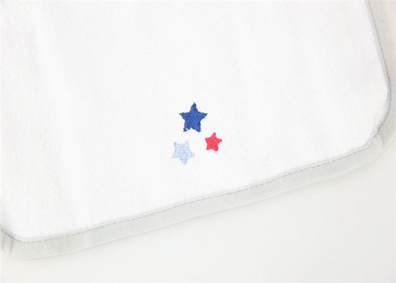 Cute Newborn Baby Bath Towels , Softest Baby Washcloths 10X10" Size 380G