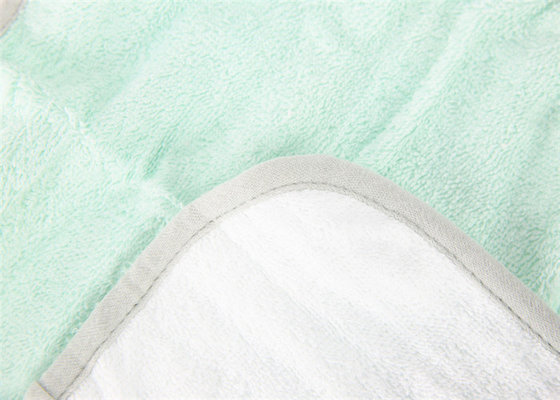 White / Green Mint Baby Bath Washcloths Hand Face Towel Fade Resistant