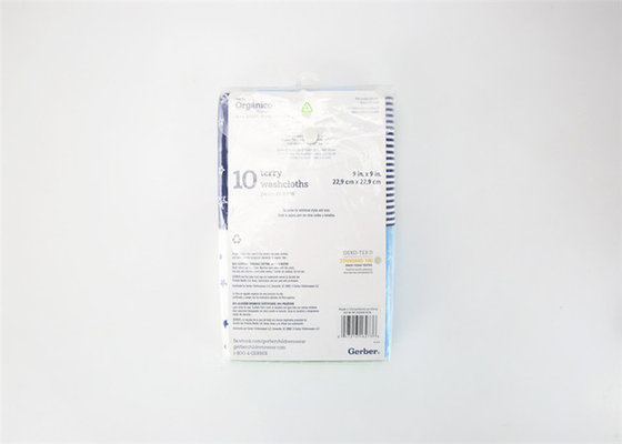 Soft And Luxurious Baby Bath Washcloths 80% Organic Cotton 20% Polyester