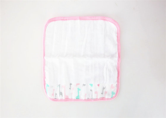 Super Soft Baby Washcloths , Small Cotton Washcloths Good Air Permeability
