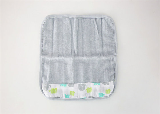 100% Cotton Velour Baby Bath Washcloths 330GSM OEM / ODM Available