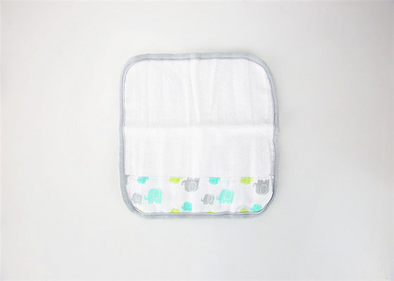 100% Cotton Velour Baby Bath Washcloths 330GSM OEM / ODM Available