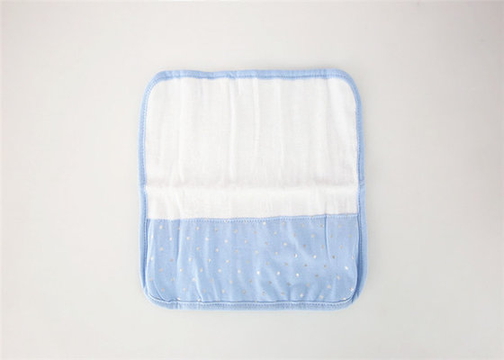 100 Organic Cotton Baby Washcloths , 370GSM Velour White Baby Washcloths