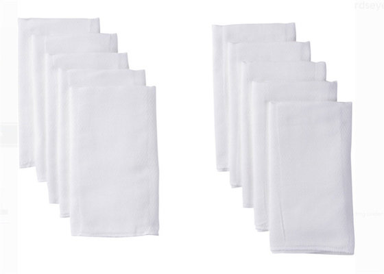 Newborn Baby Birdseye Cloth Diapers , 3 Ply Reusable Cloth Nappies 10 Pack