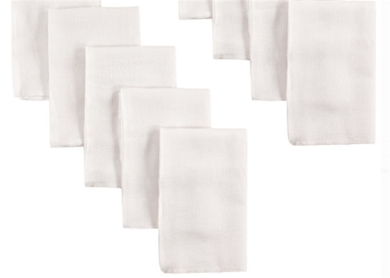 Birdseye Flatfold Baby Cloth Diapers For Toddlers White 10 Pack 100% Cotton