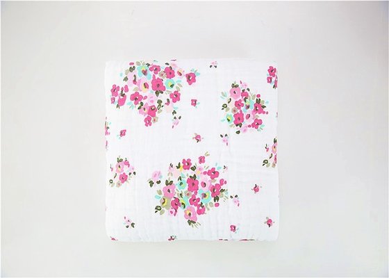 Fashion Design Soft Baby Blankets Floral Patterned 80X80CM / 31 In X 31 In