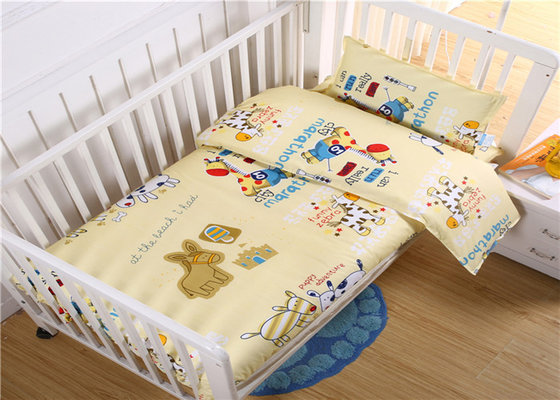 100% Cotton Pillow Quilt Sheet Baby Crib Sets Cute Pattern Customized Size