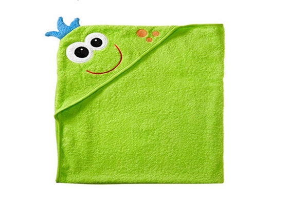 Good Water Imbibition Cotton Hooded Bath Towels Slip No Villi And Color