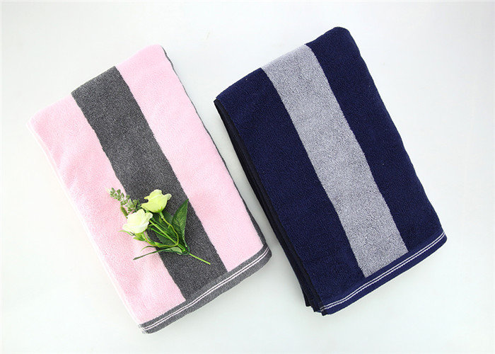 Large Cute Baby Bath Towels For Infants Rinses Easily 70*140mm Size Multi Use