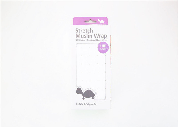 Lovely Pattern Baby Wrap Blanket For Keepiing Warm Good Water Absorption