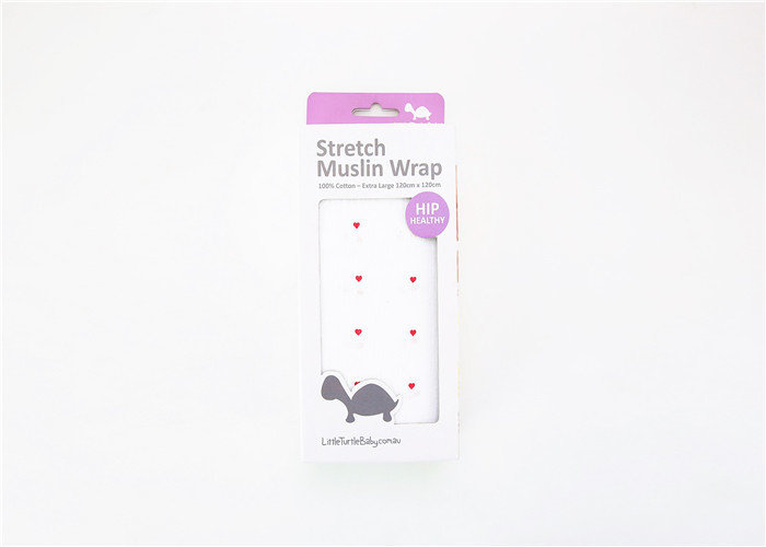 Lightweight Newborn Baby Wrap Blanket Four Layers Of Screen Customized Color