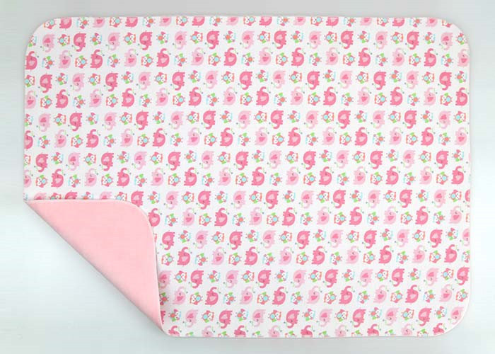 Wipeable Non Toxic Baby Changing Pad Fold Up Changing Mat PE Waterproof Layer