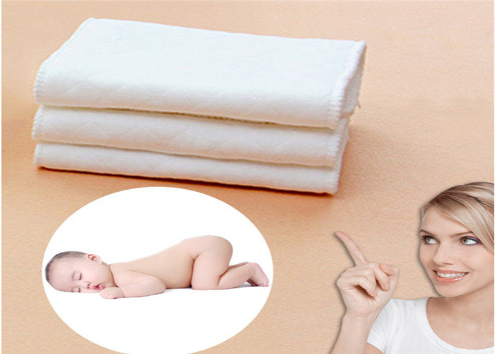 10pcs Breathable Baby Cloth Diapers Cotton Nappies For Newborns 3 Layers