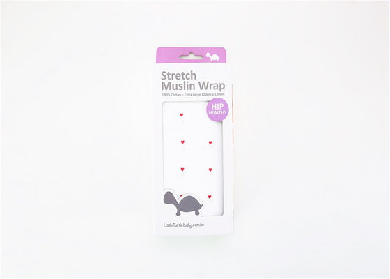 Lightweight Newborn Baby Wrap Blanket Four Layers Of Screen Customized Color