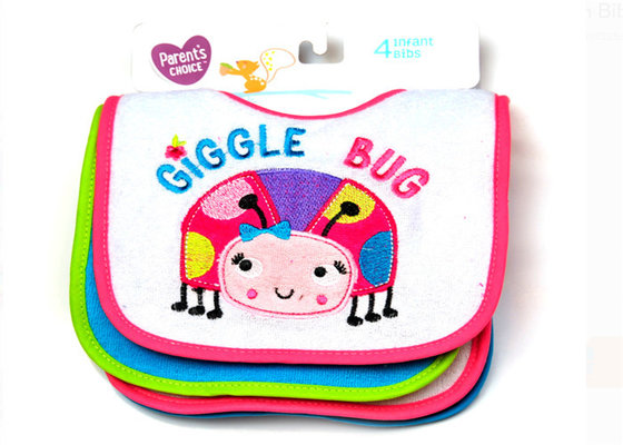 Customized Baby Feeding Bibs For Drooling Class A Standard Eco Friendly