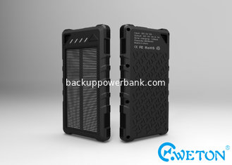 China 8000mAh IP64 Waterproof Portable Solar Power Charger supplier