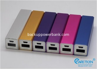 China 2600mAh Aluminum Slim Power Bank supplier