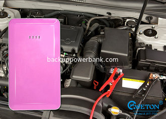 China External Rechargeable Mini Car Jump Starter Power Bank of Li-Polymer 5400mAh supplier