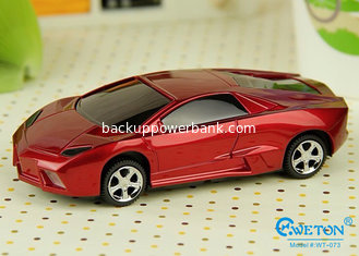 China Red 6000mAh Universal Mobile Power Bank Battery Pack of Lamborghini Car Shaped supplier