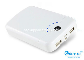 China Backup Emergency 12000mAh High Capacity Power Bank With 5 LED Indicator supplier