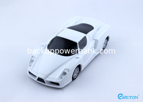 Elegant White 6000mAh Ferrari Car Shaped Power Bank For iPhone6 supplier