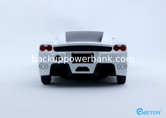 Elegant White 6000mAh Ferrari Car Shaped Power Bank For iPhone6 supplier