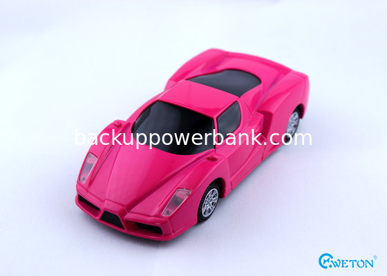 Sporty Pink 6000mAh Gift Ferrari Car Shaped  Power Bank For iPhones, Tablets supplier