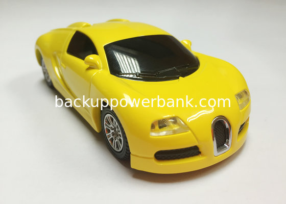 CE / ROHS 128g USB Power Bank , LED Torch Yellow Backup Power Bank supplier