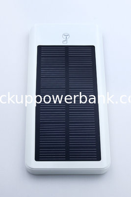 Touch Control Elegant Rotation Indicator Portable Solar Power Bank USB Devices supplier