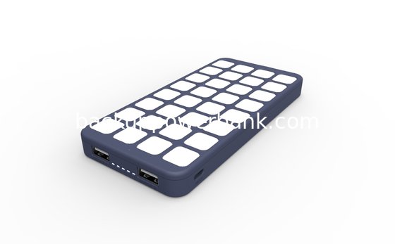 32 LED Lights Li-polymer Solar Power Charger / Big Solar Panel Power Bank 8000mAh supplier