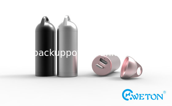 600mAh Rainproof Mobile Power Backup With Micro USB / Lighting Connector supplier