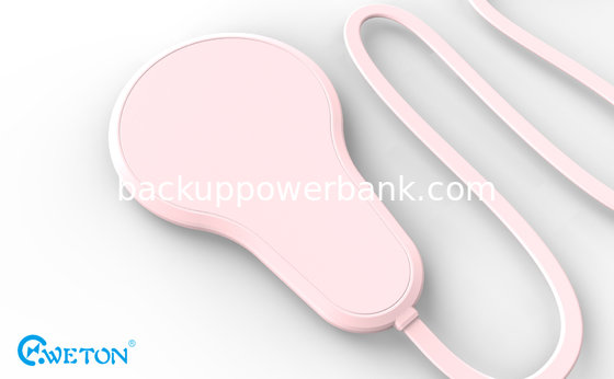 Pink Anti - skidding Silicon Case Waterproof  Wireless Charger For Mobile Phones supplier