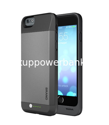 MFI iPhone6 Li-polymer Cell Backup Battery Case 3050mAh With LED Indicator supplier