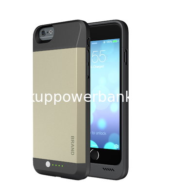 MFI iPhone6 Li-polymer Cell Backup Battery Case 3050mAh With LED Indicator supplier