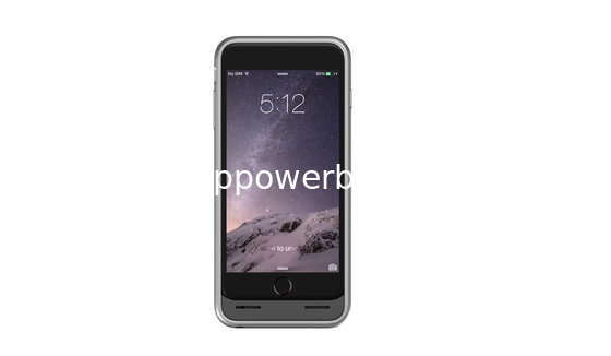 MFI Approval 4600mAh Iphone Backup Battery Case iPhone6S Plus Double Battery Charger Case supplier