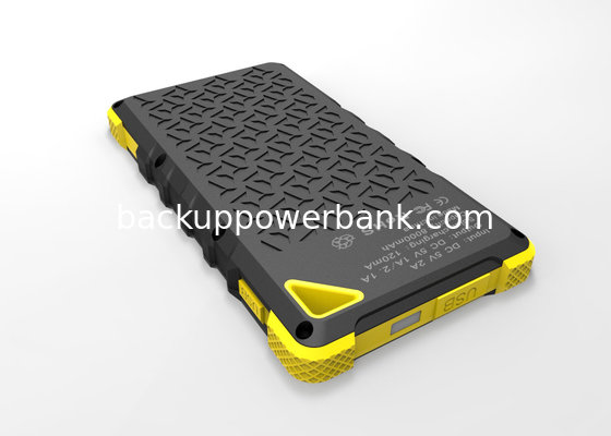 8000mAh IP54 Dual USB Solar Power Charger with 160mA Solar Panel for iPhone6S supplier